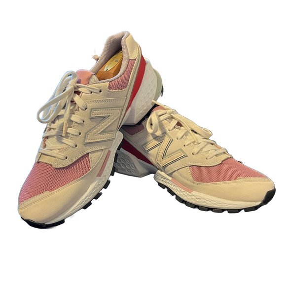 New Balance | Shoes | Fig X New Balance 574s Pop Red White Pink Womens ...